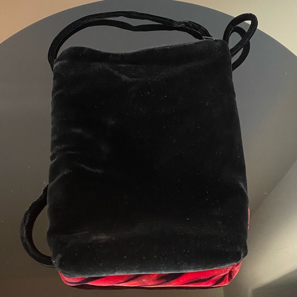 Sharon Block | Bags | Sharon Block Small Velvet Shoulder Bag | Poshmark